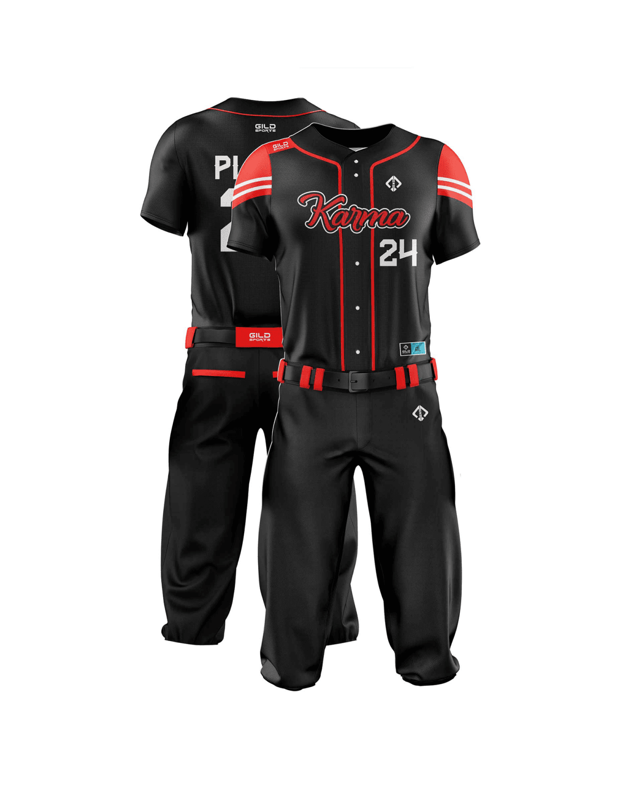 Best Baseball Uniforms - Gild Sports - CAD 70.00